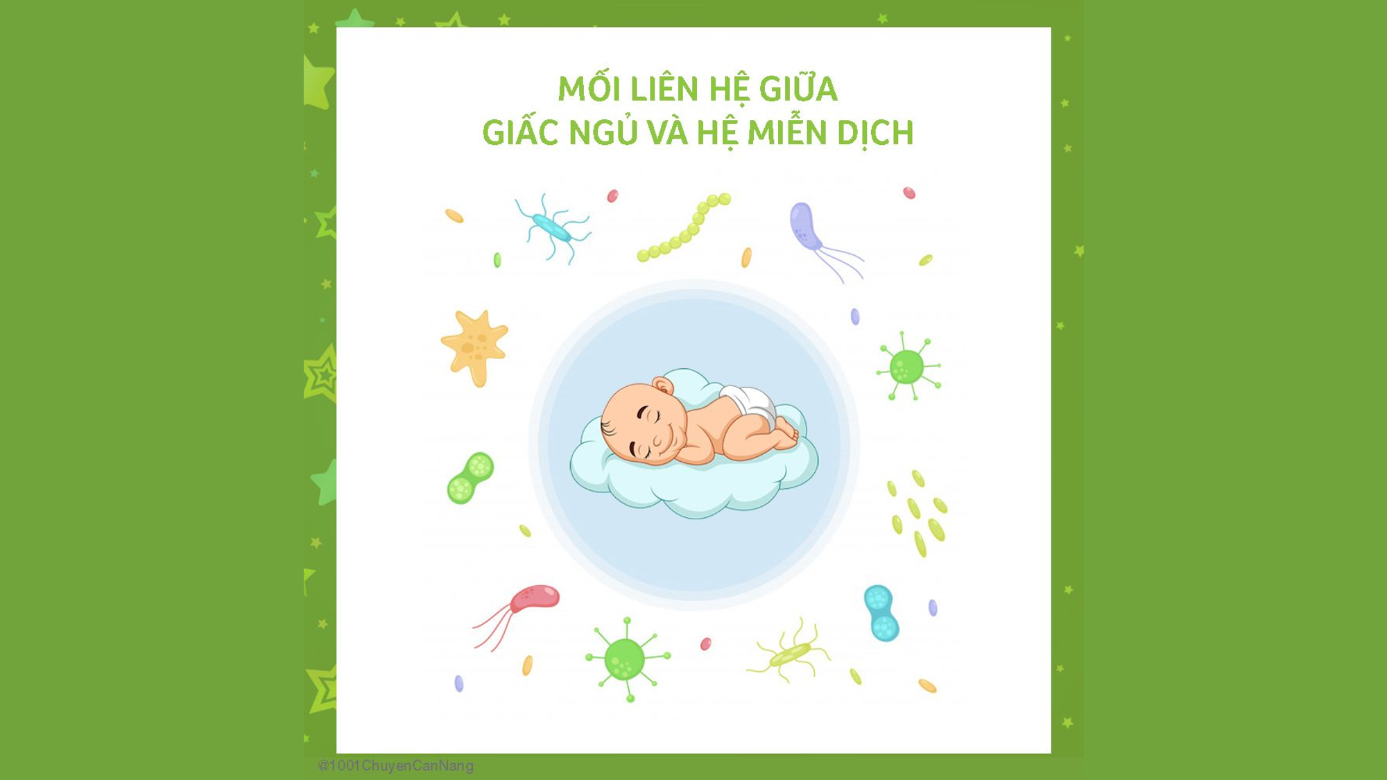 Mối liên hệ giữa giấc ngủ và hệ miễn dịch - 1001 Chuyện Cân Nặng